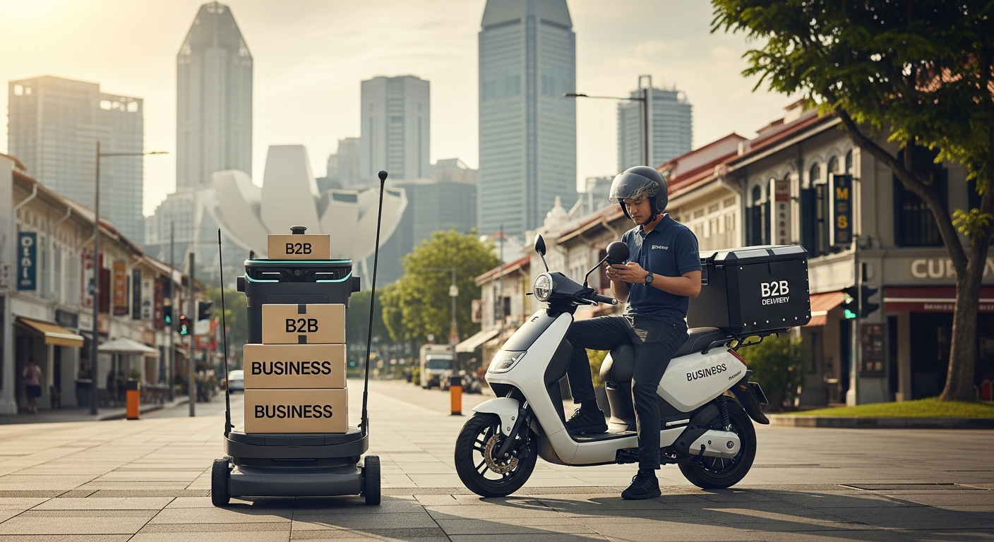 P2P Transport And B2B Delivery Trends Singapore 2025 - Entrepot